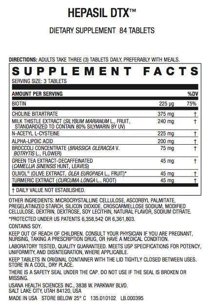 Hepasil DTX for Healthy Liver Function