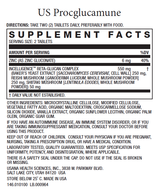 USANA Proglucamune™ Immune Defense (56 tablets)